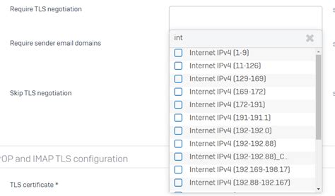 How To Enforce Tls Negotiation For Any Smtp Traffic Discussions Sophos Firewall Sophos