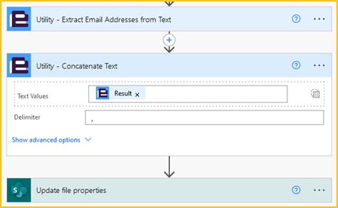 Extract Email Addresses From A Document Using Power Automate