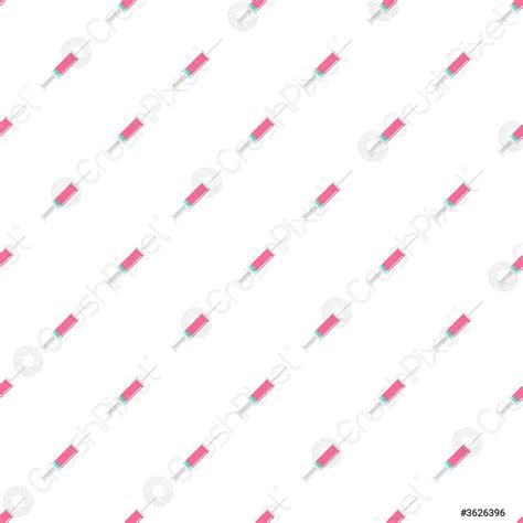 Contraceptive Injection Pattern Seamless Vector Stock Vector 3626396