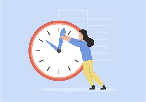 시계 개념 그림 무료 벡터