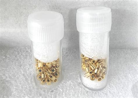 Space Saving Or High Frequency Rf Connector Hermetically Sealed Csmp Male Connector For Pcb