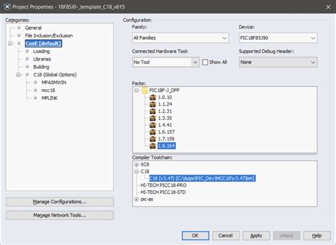 Need Help Converting Old C Code To Mplab X Xc8 Pic18f85j90