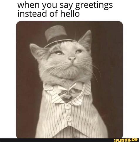 Greetings Memes Best Collection Of Funny Greetings Pictures On Ifunny