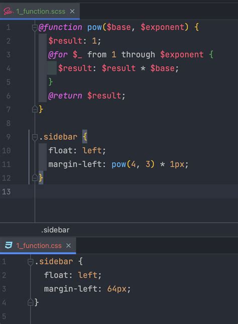 5 Sass At Rules 규칙 Function
