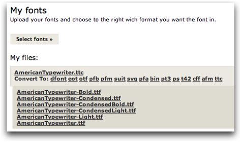 Macos How To Install Os X Ttc Font On Windows Error Ttc Does
