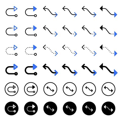 Premium Vector Arrow Icon Related To Connection And Flow Premium Vector Arrow Icon Related To Connection And Flow