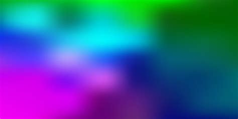 Light Multicolor Vector Abstract Blur Layout 10887681 Vector Art At