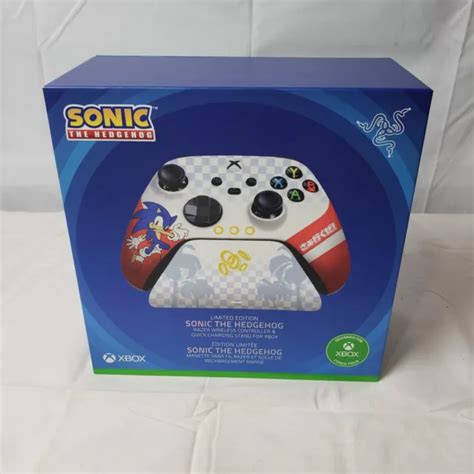 Razer Limited Edition Sonic The Hedgehog Wireless Controller And Quick