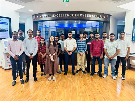 Students Of Msc In Cybersecurity And Digital Forensics At Nfsu Goa Campus Finished Their
