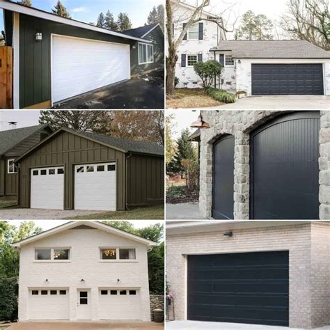 15 Amazing Garage Door Paint Ideas Making Manzanita