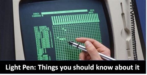 What Is Light Pen How Is It Effective Light Pen Light Sensitivity