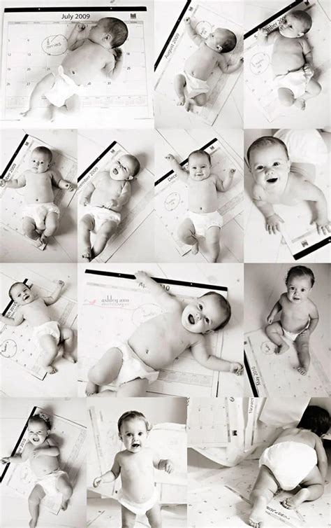 Baby Monthly Photo Ideas Creative Ways To Capture Every Month Baby Chick