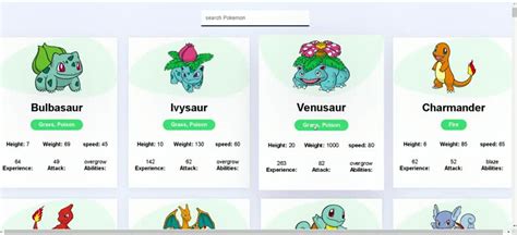 This Pokémon Website Is Built Using Reactjs V19 And Integrates With An