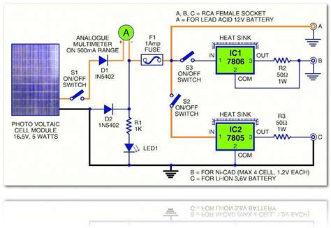 Solar Panel 12v Battery Charger Circuit Diagram At Michael Gates Blog