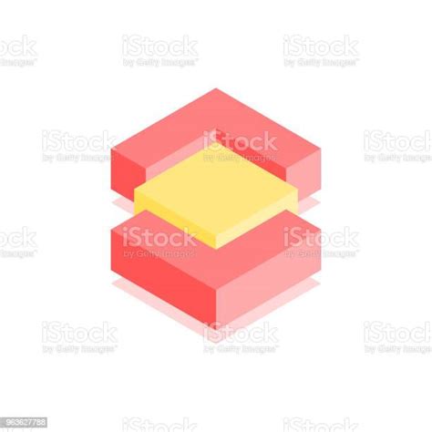 추상 입방 아이콘입니다 아이소메트릭 일러스트 평면 3d 스타일에서 디자인을 다루고 있습니다 벡터 기하학 로고입니다 인포그래픽에 대한 스톡 벡터 아트 및 기타 이미지 Istock