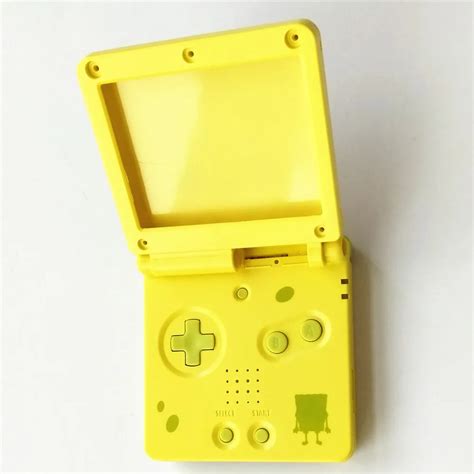 Yellow Spongebob Squarepants Video Game Console Case Shell Full Housing