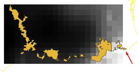 Raster Clipping Extent Using Qgis Is Not Matching Shape Only Small