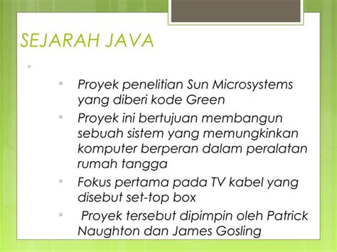 Sejarah Java Ppt