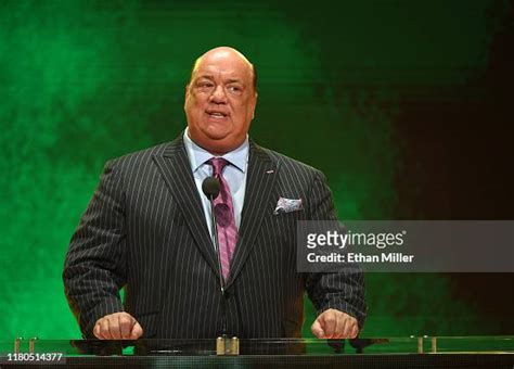 Professional Wrestler Advocate Paul Heyman Speaks At A Wwe News News
