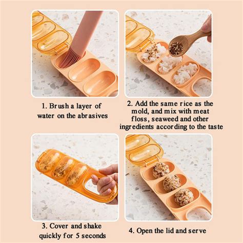 Sushi Mold Onigiri Rice Ball Bento Kitchen Para Criar Moldes