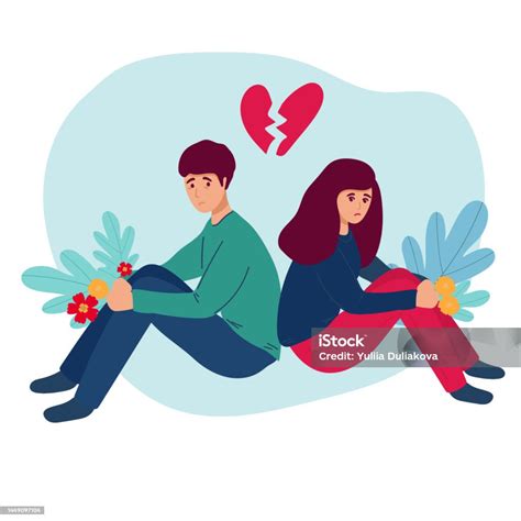 부부는 다투고 있습니다 남편과 아내가 갈등을 겪고 있습니다 만화 캐리커처 팝 아트 복고풍 벡터 일러스트 드로잉 2명에 대한 스톡 벡터 아트 및 기타 이미지 Istock