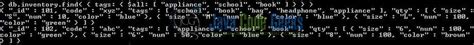 Mongodb Array Query Operators Example Java Code Geeks