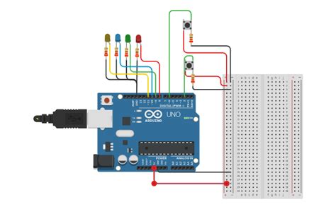 Circuit Design Tugas Praktikum 3 Tinkercad
