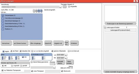 Maßgeschneiderter Wellness Planer Gms Software