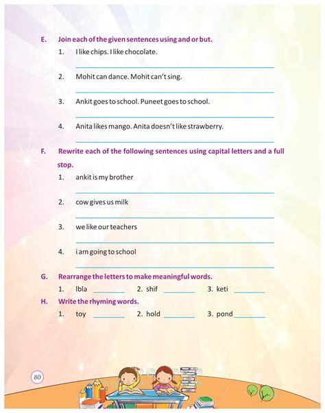 English Grammar Class 1 Manisha Gupta Page 81 Flip Pdf Online Pubhtml5