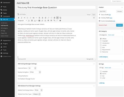 BWL Knowledge Base Manager By Xenioushk CodeCanyon