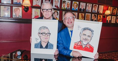 Photos See Some Like It Hot Tony Nominees Scott Wittman And Marc Shaiman Join The Walls Of