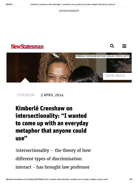Crenshaw On Intersectionality Download Free Pdf Intersectionality Feminism