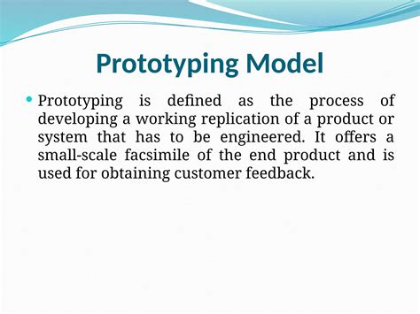 Software Development Model In Computer Application Ppt