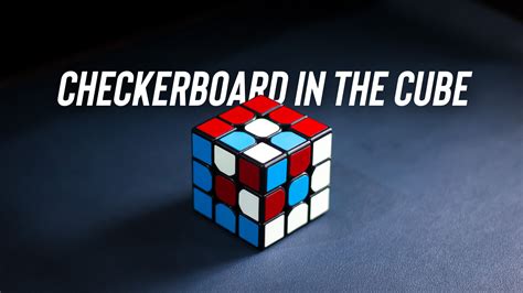 how to solve a rubik s cube checkerboard in the cube pattern