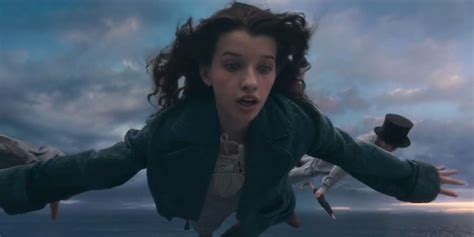 Tinker Bell Lifts Wendy In New Peter Pan Wendy Clip