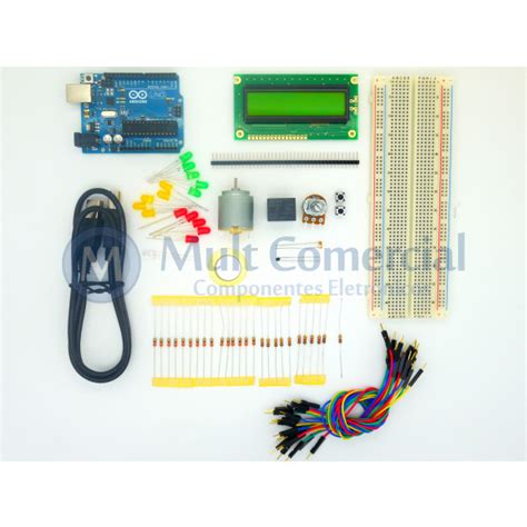 Kit Arduino Para Iniciantes Mult Comercial Itens