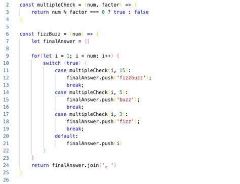 next up fizzbuzz for 4 in the javascript interview… by tyler