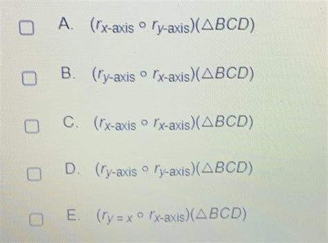 Solved Use Bcd In The Figure Shown Select All The Chegg