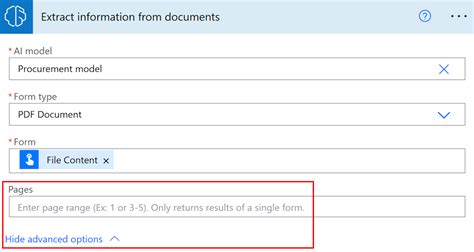 Power Automate에서 문서 처리 모델 사용하기 Microsoft Learn