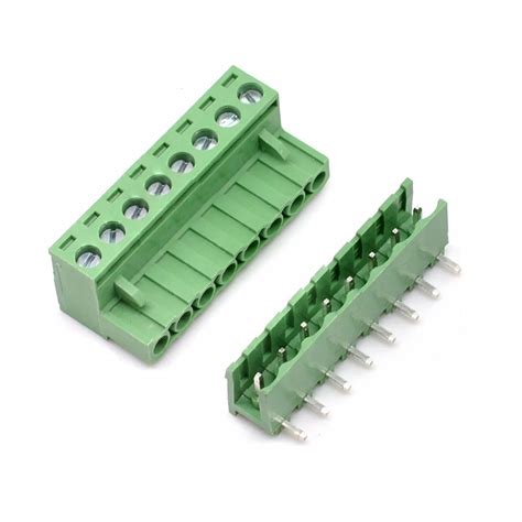 Pluggable Terminal Block 8 Pin Flux Electronix