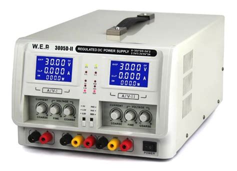 Fuente Regulada Dual Wep 3005 D Ii 30v 5a 5a Envío Gratis