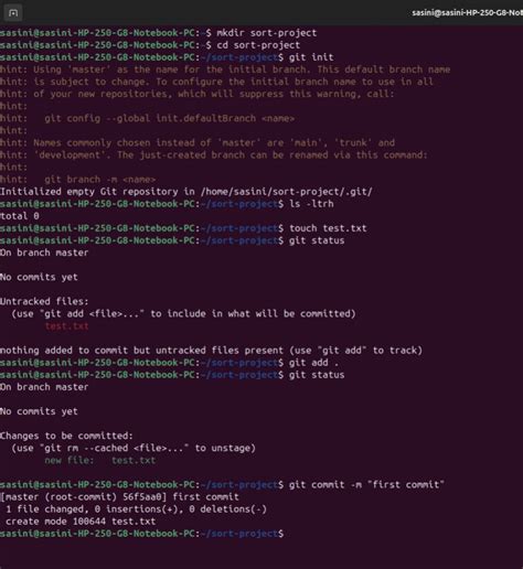 Sasini Meheshani Lokuvithana On Linkedin Versioncontrol Linux Git