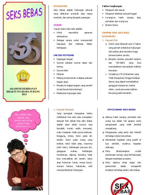 Leaflet Dampak Seks Bebas