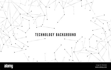 Polygonal Background Technology Or Science Design Big Data Abstract