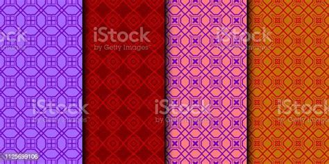 기하학적 장식의 집합입니다 원활한 벡터 패턴입니다 인테리어 장식 벽지 초대장 패션 디자인 0명에 대한 스톡 벡터 아트 및 기타 이미지 Istock
