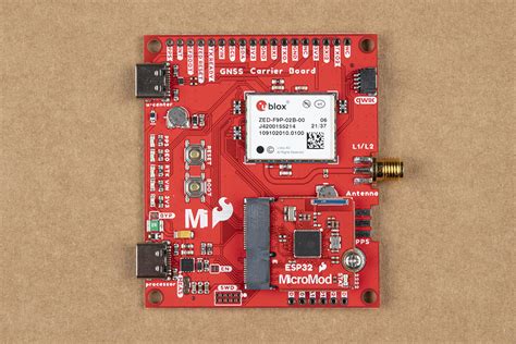 MicroMod GNSS Carrier Board ZED F P Hookup Guide SparkFun Learn