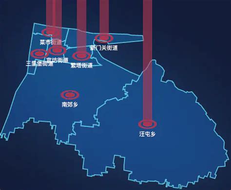 Echarts开封市禹王台区geojson地图 Visualmap控制地图颜色实例代码 完竣世界