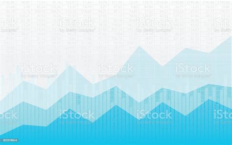 선 그래프 막대형 차트 및 재고 흰색과 파란색 색상 배경에 추상 금융 차트 금융에 대한 스톡 벡터 아트 및 기타 이미지 금융 패턴 데이터 Istock