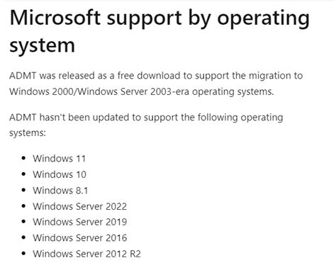 Is Admt Tool Best Tool For Migration Users And Group Microsoft Qanda