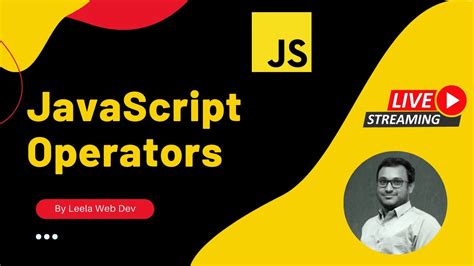 Javascript Arithmetic Operators Live Youtube